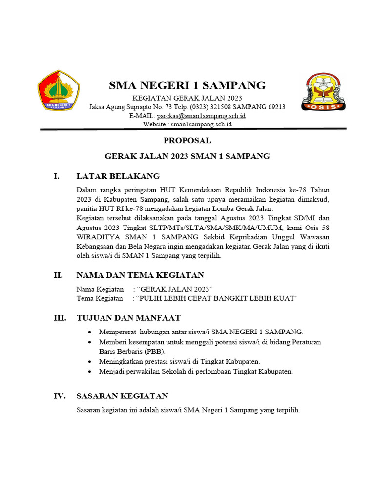 Salin4-PROPOSAL GERAK JALAN-1 | PDF