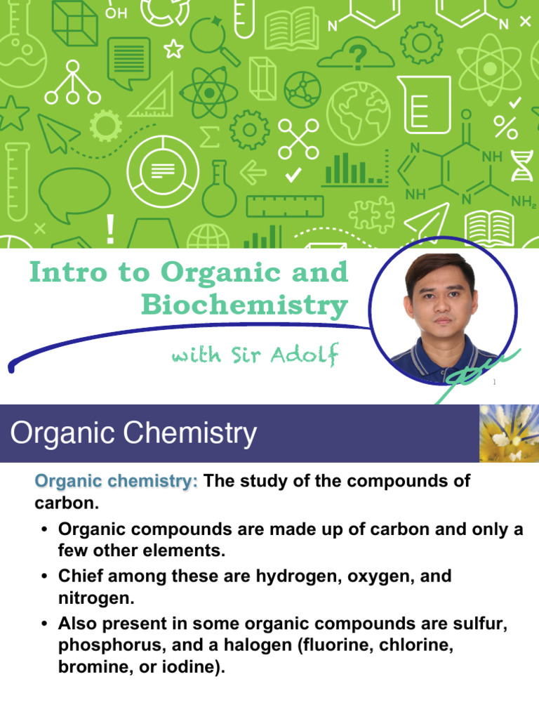 Organic & Biochemistry Basics | PDF | Chemical Polarity | Intermolecular Force