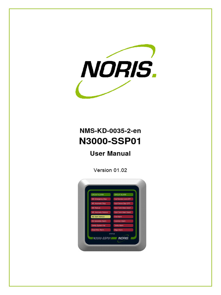 NMS-KD-0035-2-en - V01.02 - N3000-SSP01 - User Manual | PDF | Computing ...