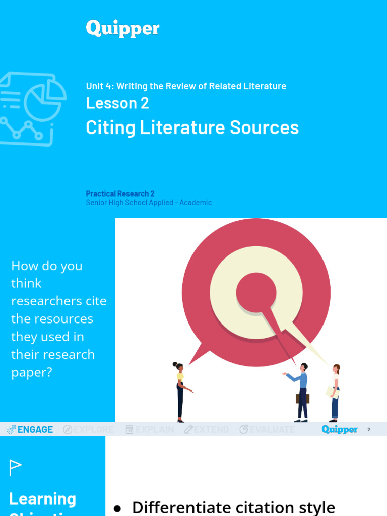 FINAL (PS) - PR2 11 - 12 - UNIT 4 - LESSON 2 - Citing Literature ...