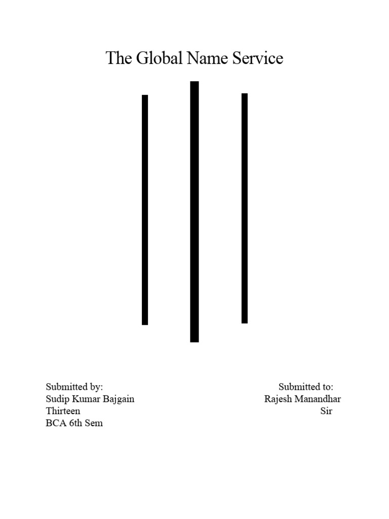 The Global Name Service | Download Free PDF | Databases | File System