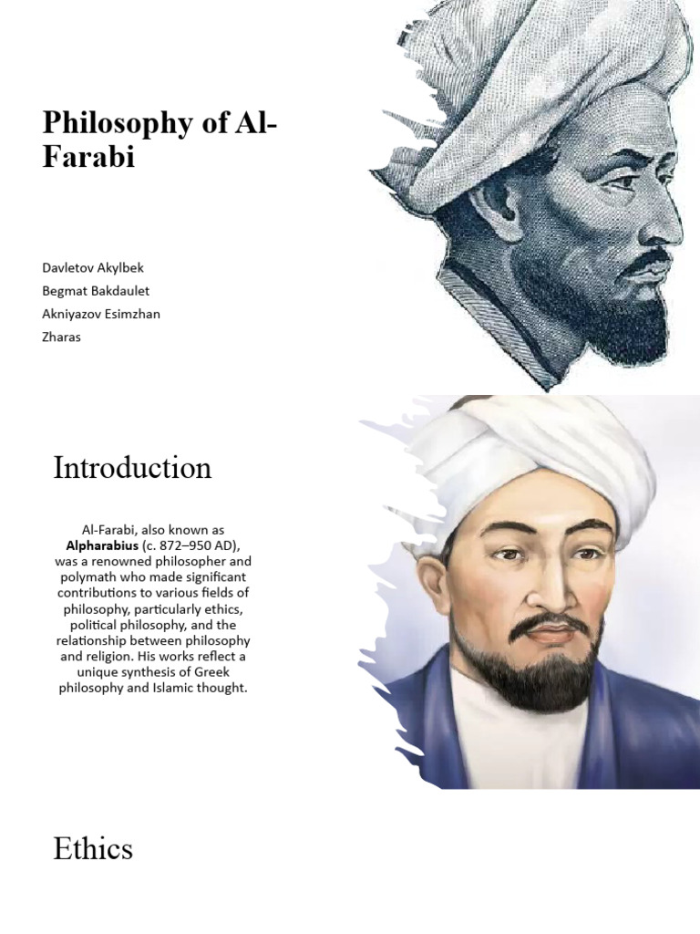 PH Al-Farabi | PDF | Islamic Philosophy | Virtue