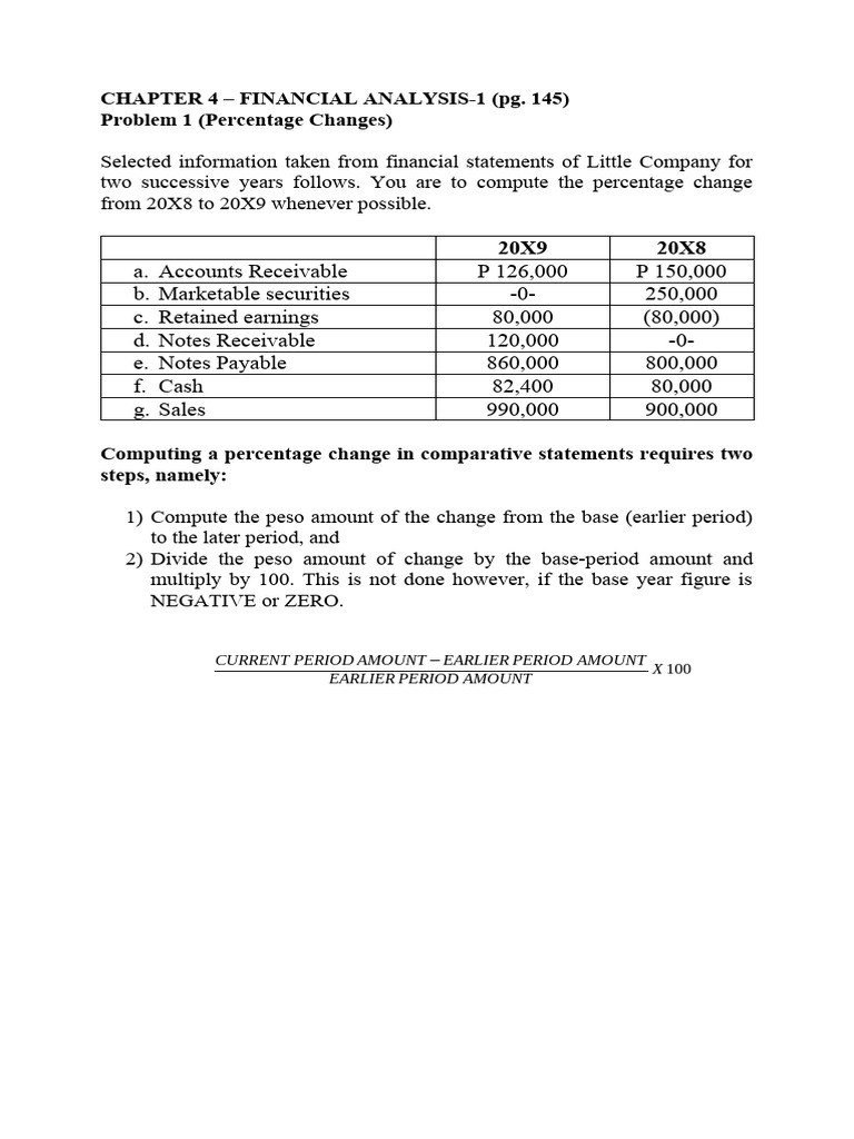 Chapter 4 Report Problems 1 4 | PDF | Leverage (Finance) | Equity (Finance)