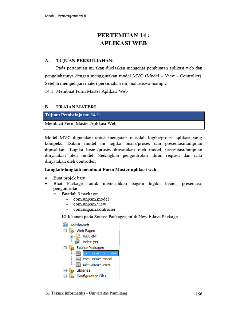 Pertemuan 14 Pemrograman 2 Aplikasi Web | PDF