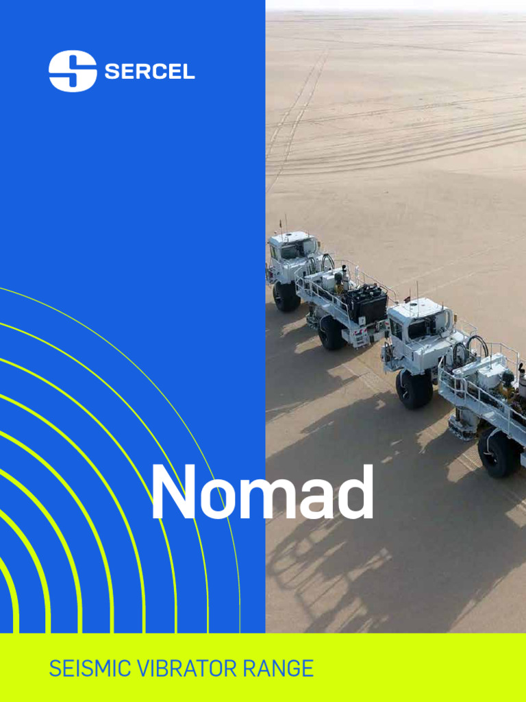 Nomad Brochure Sercel en 1 | Download Free PDF | Engines | Frequency