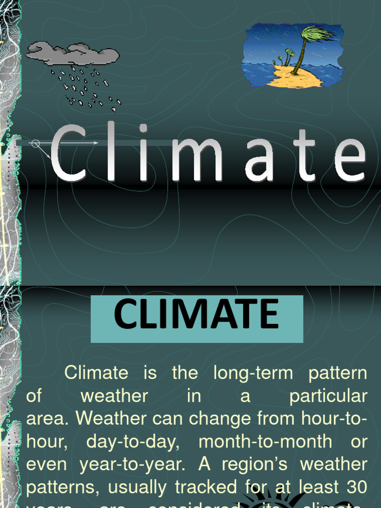 Climate | PDF | Tropics | Climate