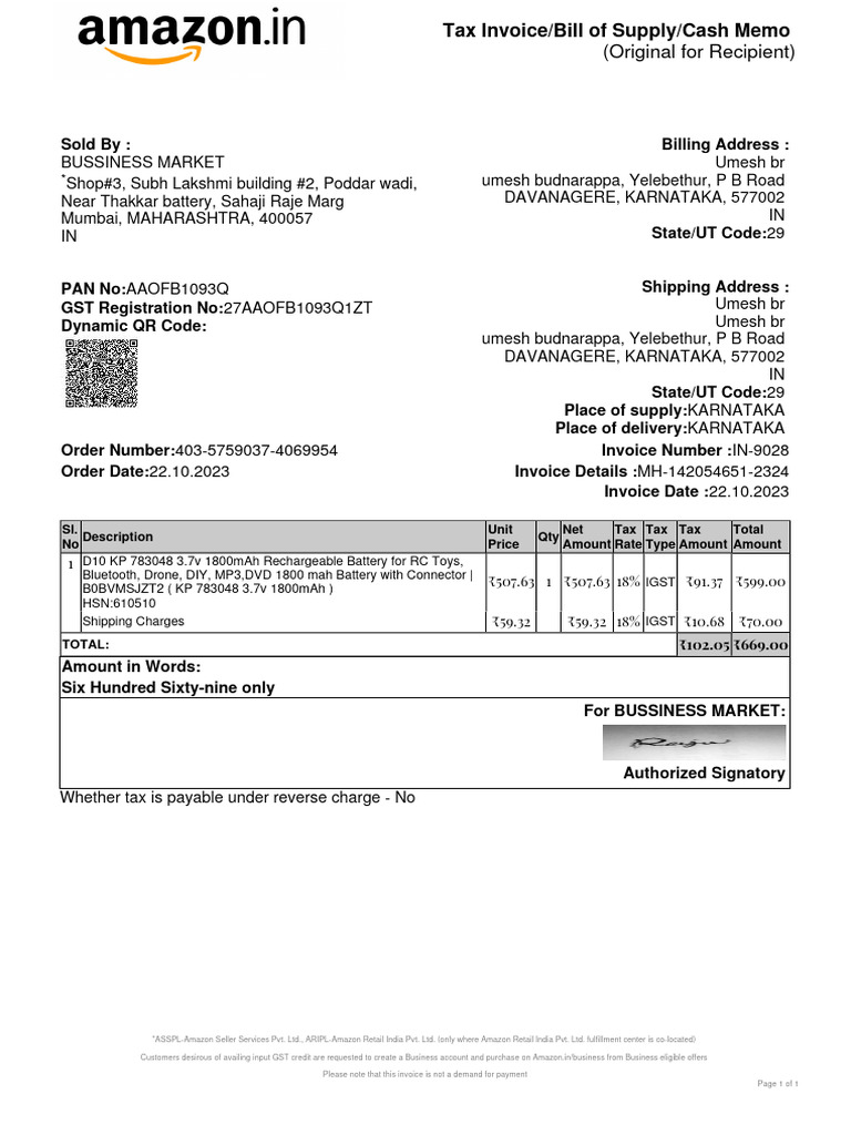 Invoice | PDF | Invoice | Taxes