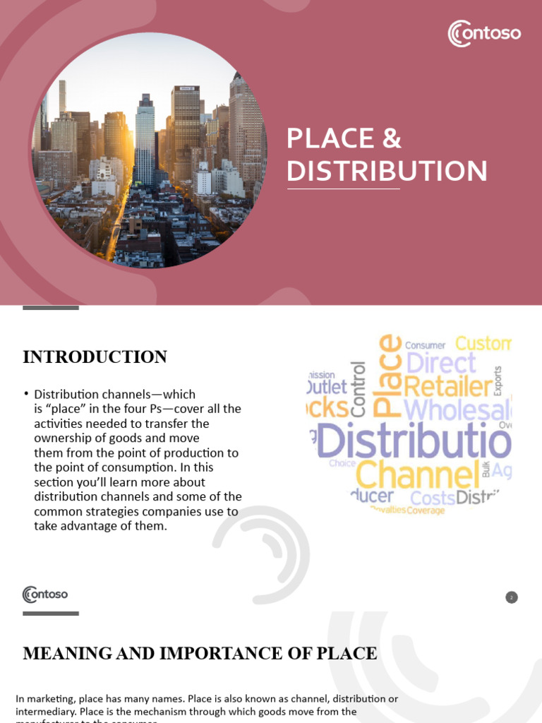 Jabir's Marketing PPT (Place and Distribution) | PDF | Retail | Goods