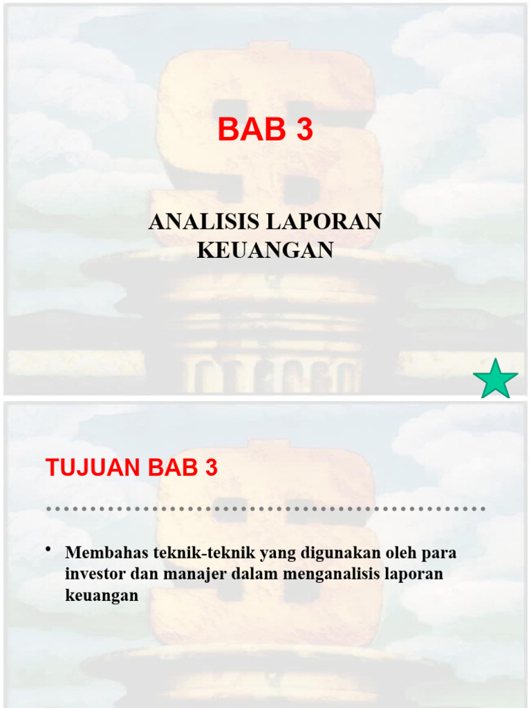 Analisis Laporan Keuangan | PDF | Pengelolaan Keuangan & Uang