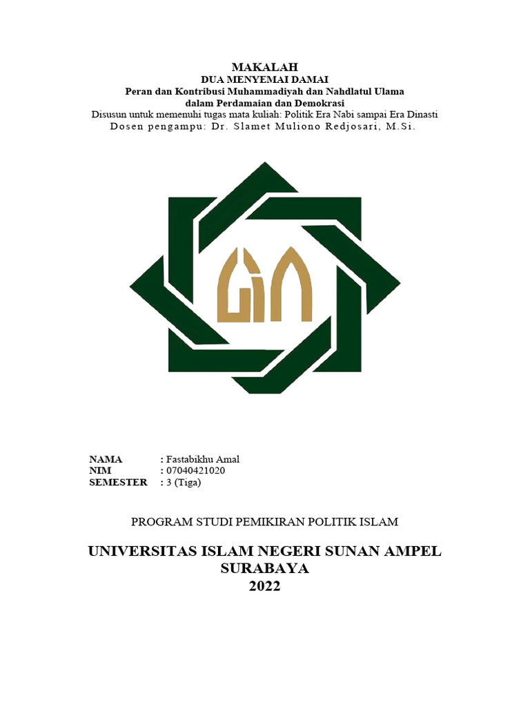 UAS Semester 3 Pak Slamet | PDF