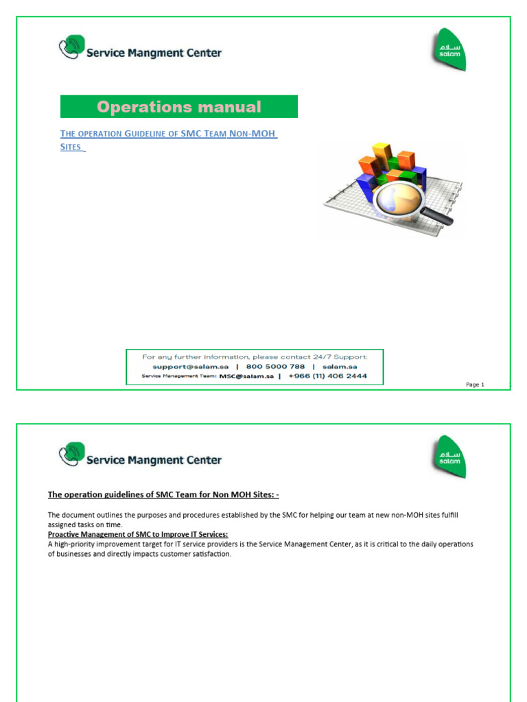 Operations Manual For Non MOH Sites | PDF | Computer Science | Computer ...