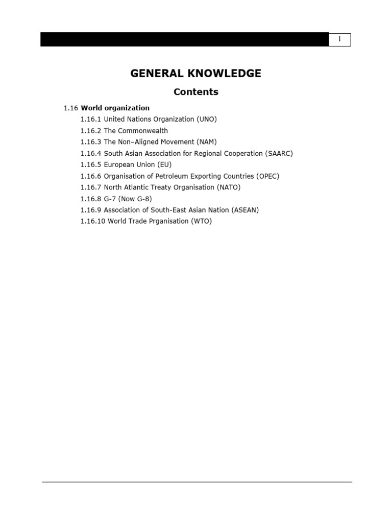 World Organization | PDF | Non Aligned Movement | Nato