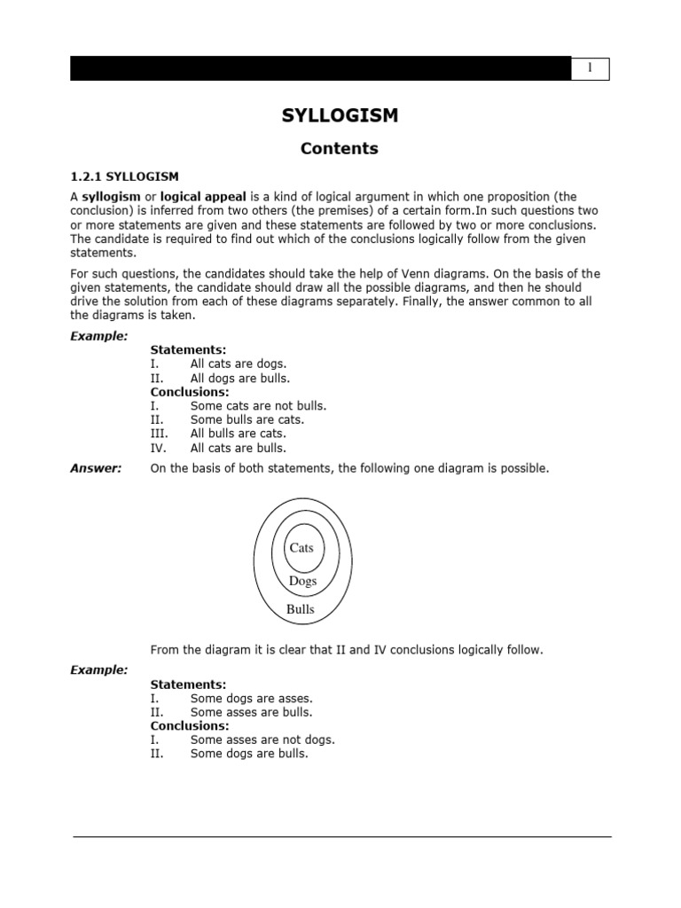 15.syllogism GN | PDF | Philosophical Methodology | Mathematical Logic