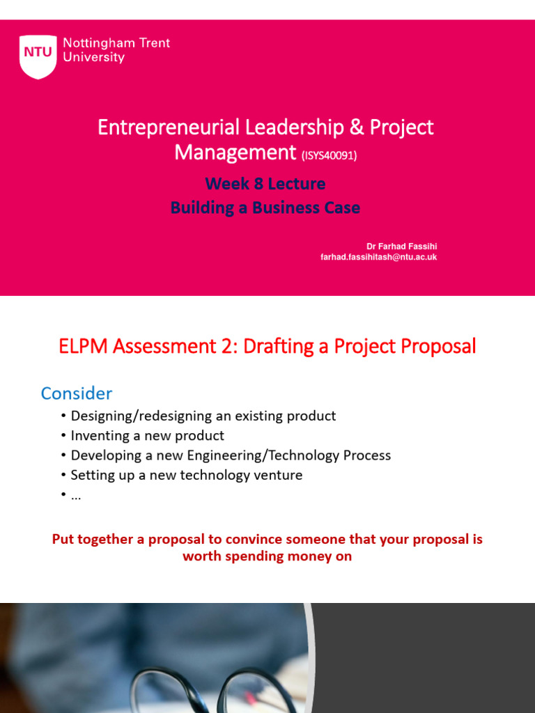 W8 Lecture - Building Business Case | Download Free PDF | Risk | Innovation W8 Lecture - Building Business Case | Download Free PDF | Risk | Innovation