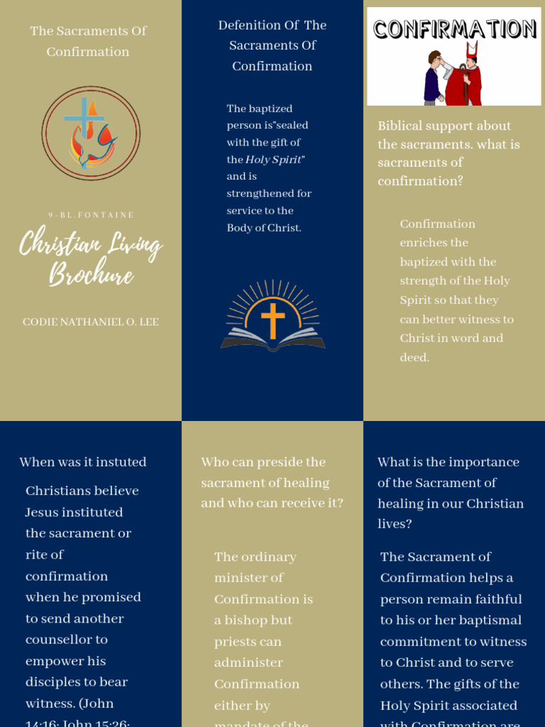 The Sacraments of Confirmation | PDF