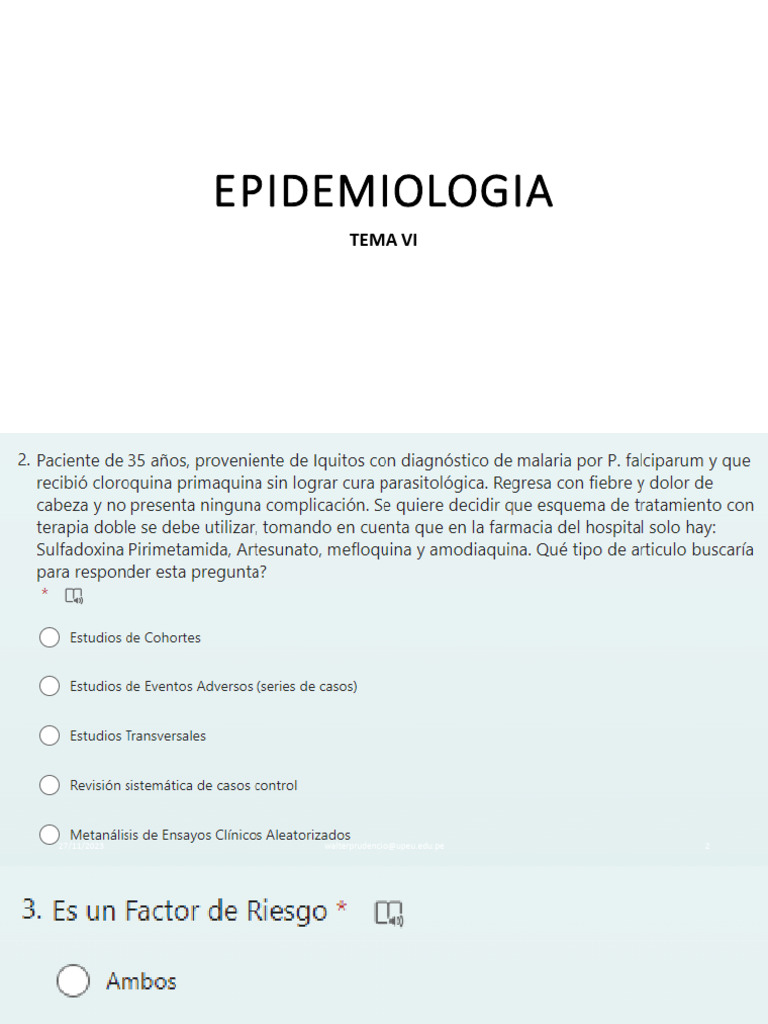 Tema VI | PDF | Epidemias | Pandemia