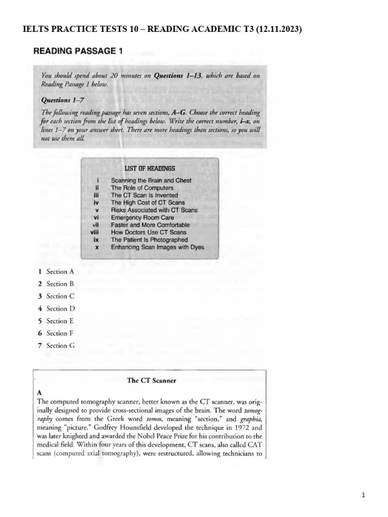 IELTS Academic Reading Prep | PDF