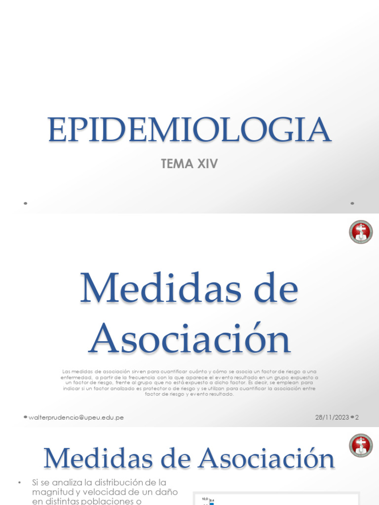 Tema Xiv | PDF | Riesgo | Epidemiología