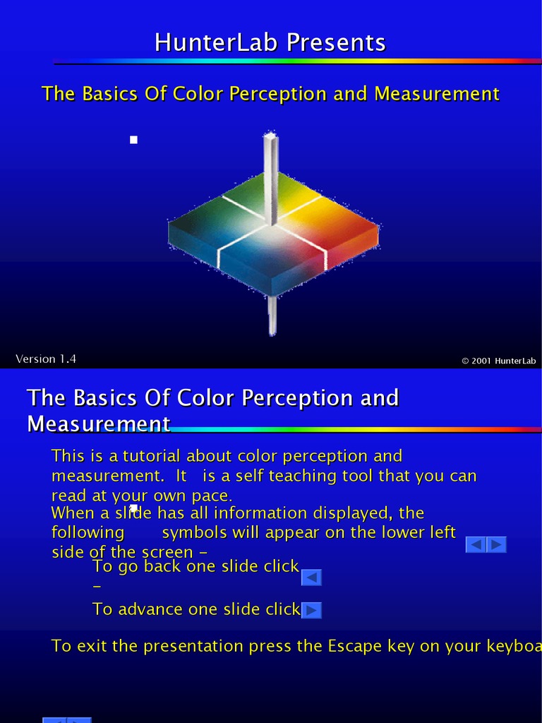 The Basics of Color Perception and Measurement | PDF | Color | Light