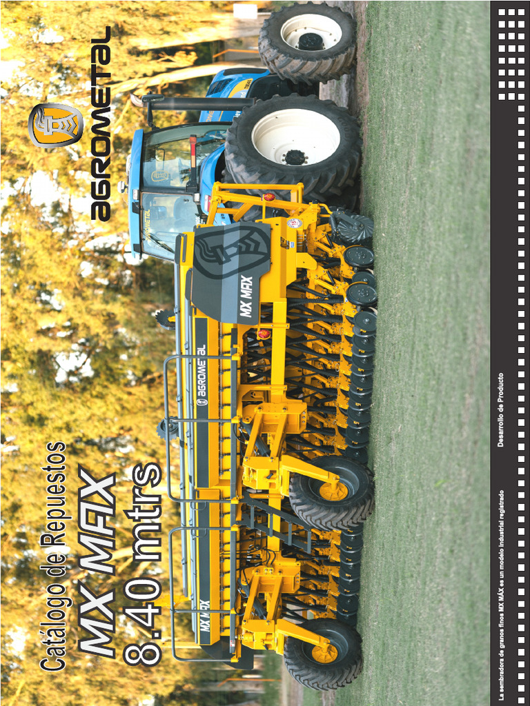 Catálogo de Repuestos Sembradoras MX MÁX | PDF | Tornillo | Bienes ...