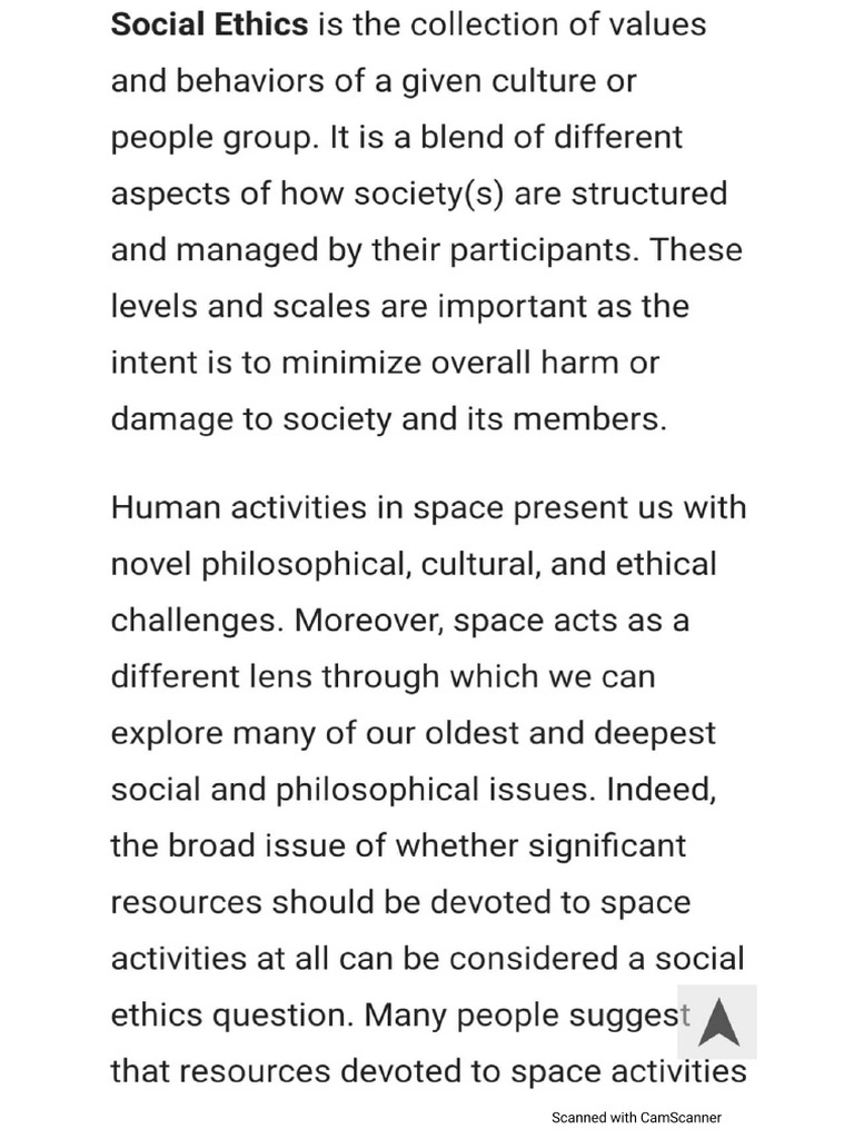 Social Ethics | PDF