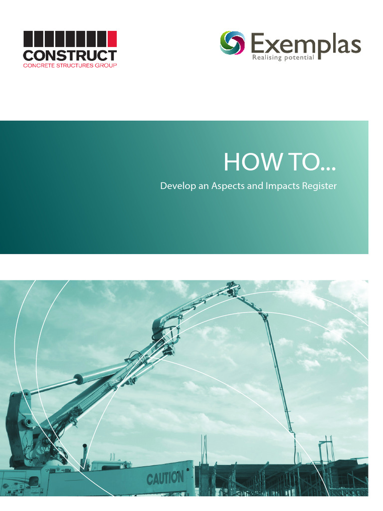 3306 Aspects and ImpactsRegister CITB | PDF | Risk | Environmental ...
