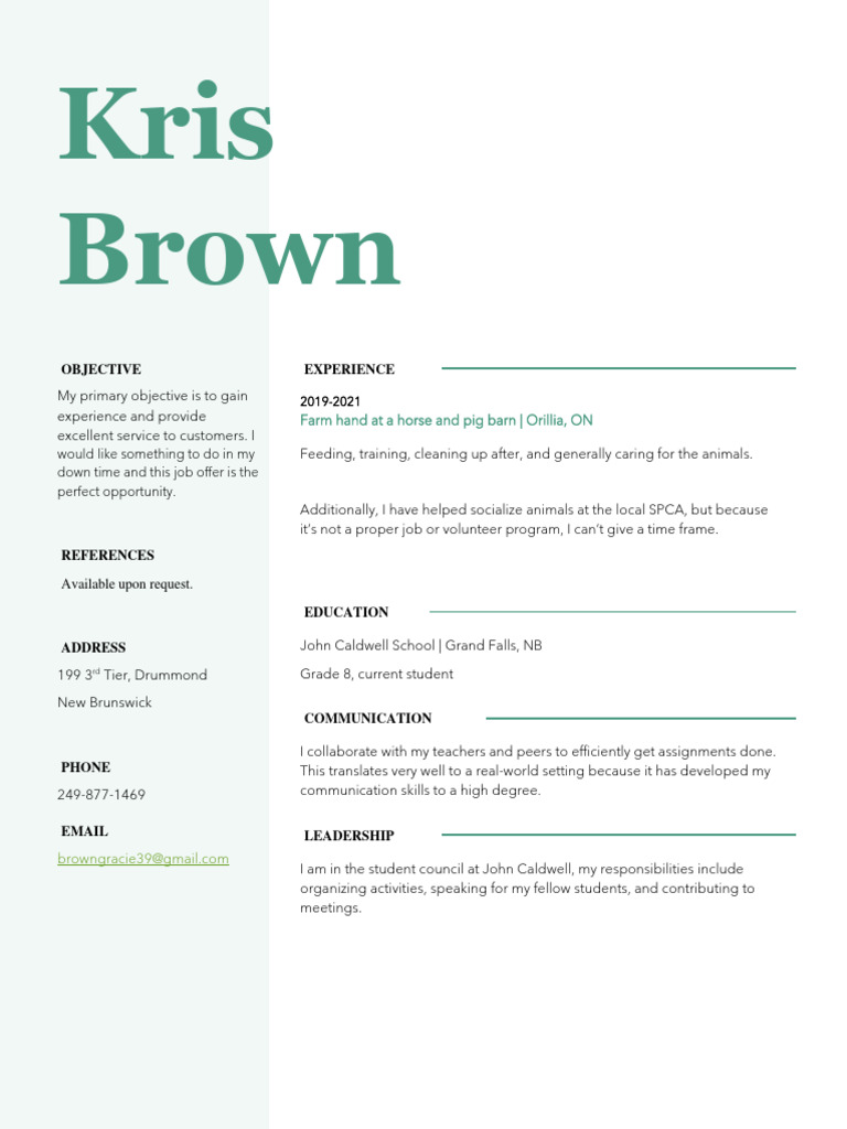 Mcdonalds Resume | PDF