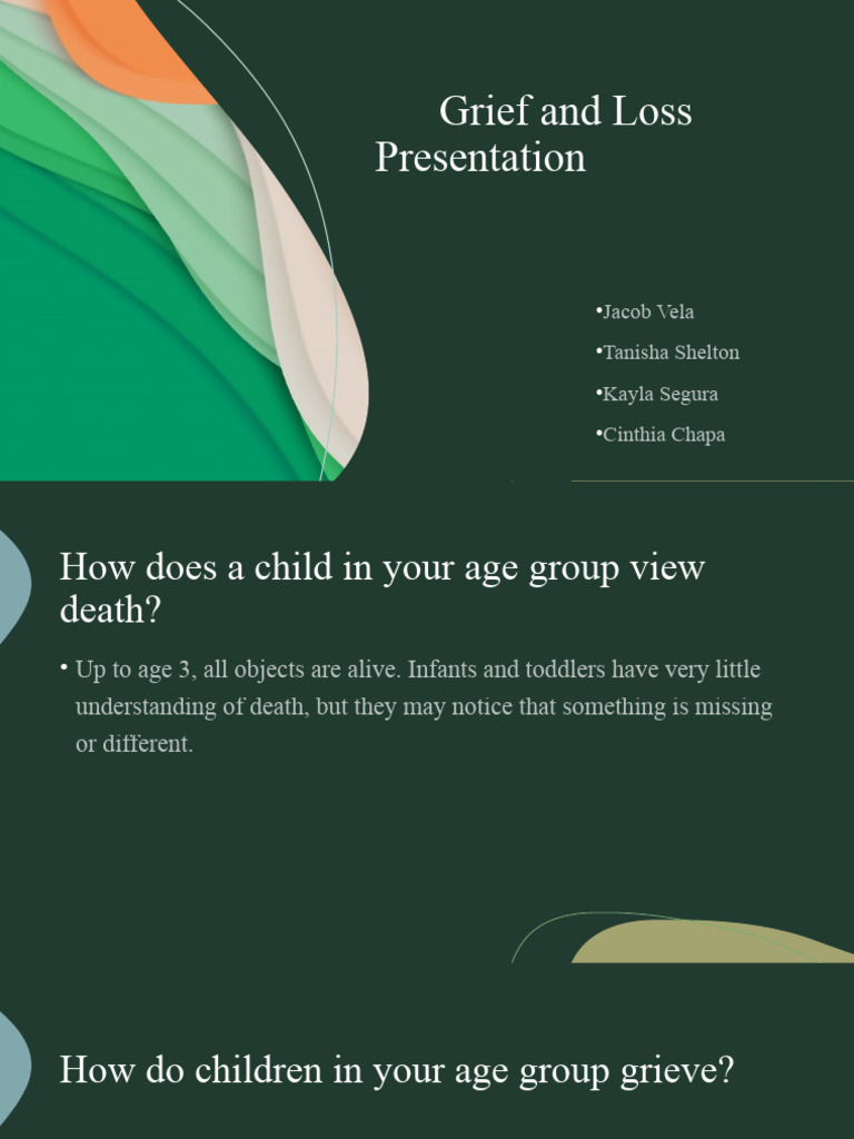 Supporting Children Through Grief | PDF | Grief | Cognitive Science