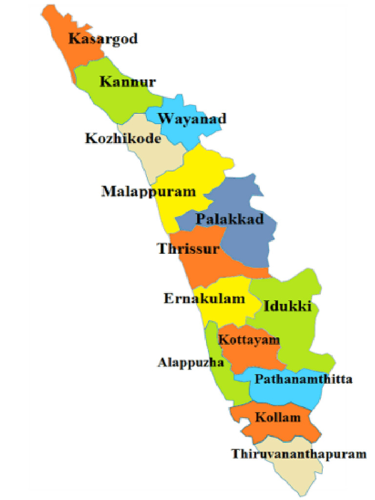 Kerala Map | PDF