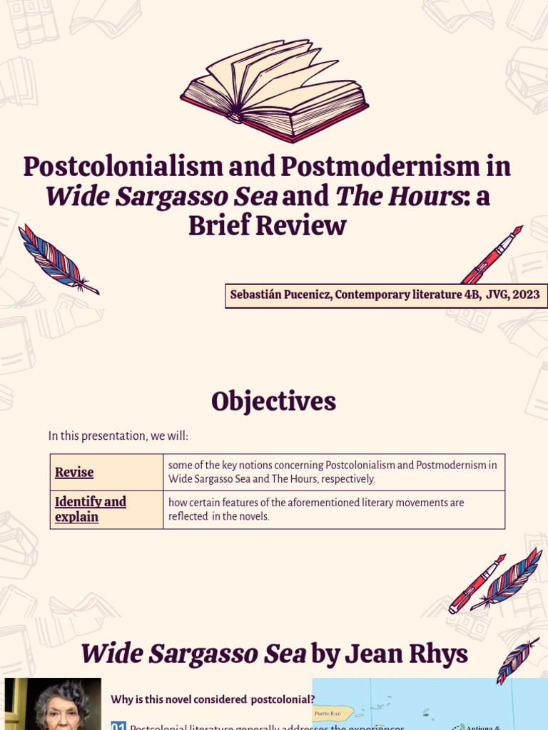 Postcolonialism and PostModernism in Wide Sargasso Sea and The Hours | PDF | Classics | General ...