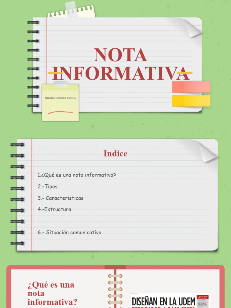Nota Informativa | PDF | Comunicación | Comunicación humana