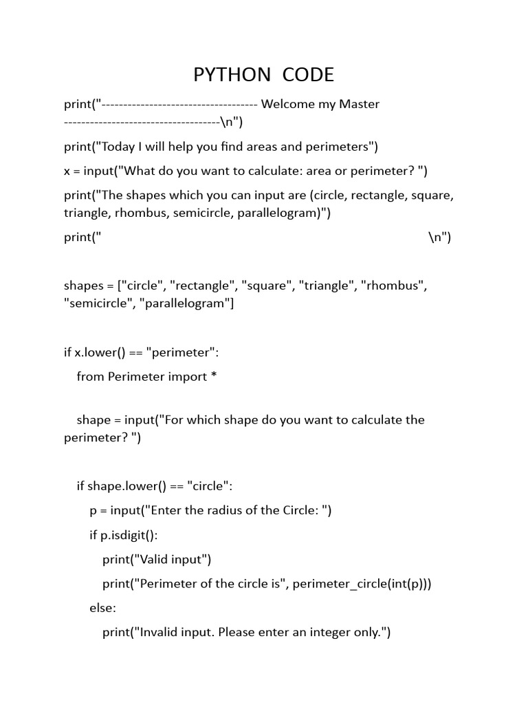 Main Py | PDF | Area | Elementary Mathematics Main Py | PDF | Area | Elementary Mathematics