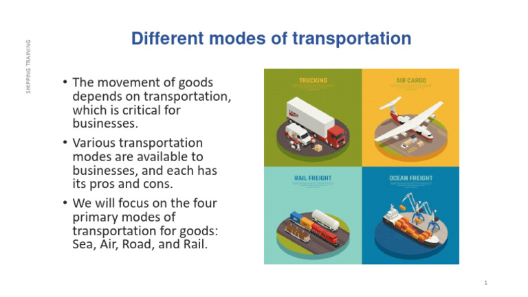 Different Modes of Transportation | PDF