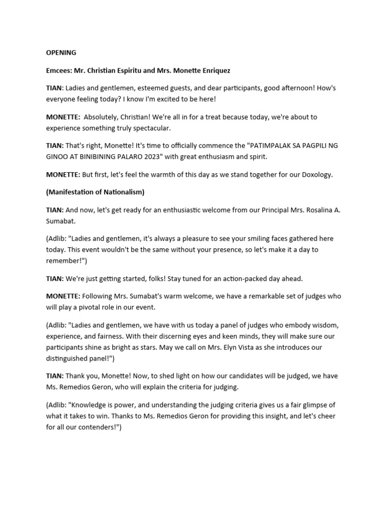 sCRIPT EDITED | PDF | Clothing