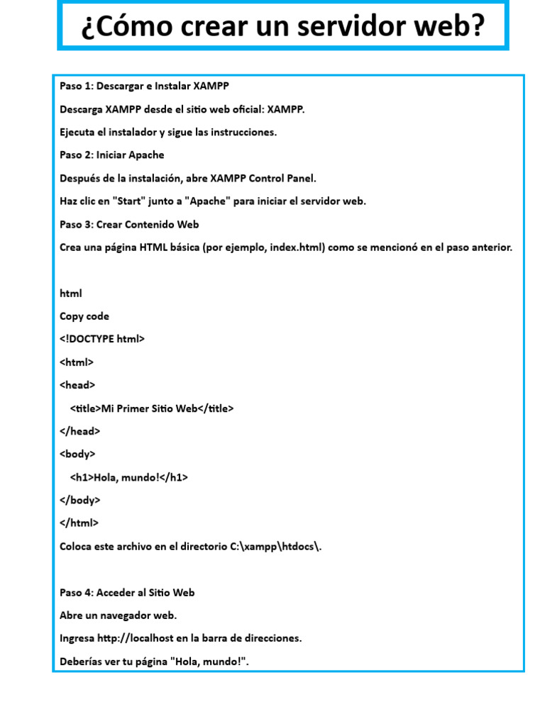 Que Es Un Servidor Web | PDF