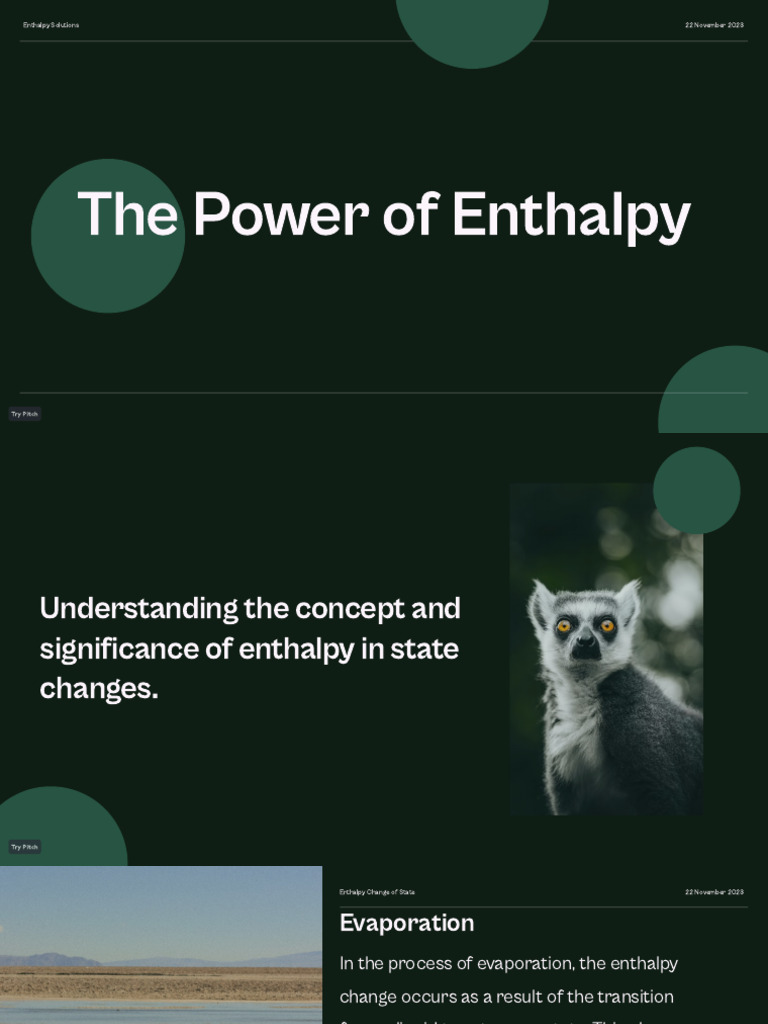 AI Enthalpy of State Change | PDF | Evaporation | Phase (Matter)