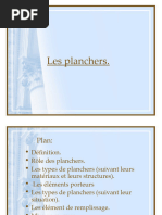 Les Planchers | PDF | Bois (matériau de construction) | Béton