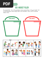 Self-Esteem Bucket Activity Guide | PDF | Self Esteem | Interpersonal ...