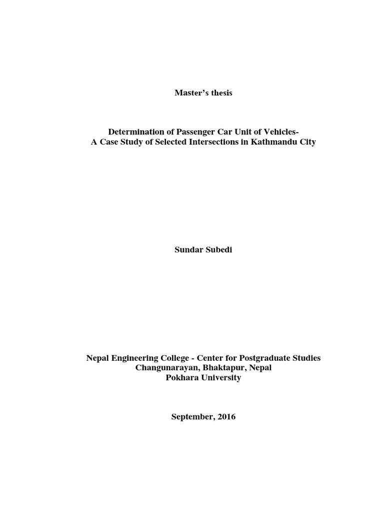 34 Sundar Subedi 011-1130 | PDF | Traffic | Lane 34 Sundar Subedi 011-1130 | PDF | Traffic | Lane