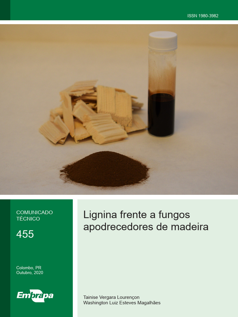 Lignina Kraft - Embrapa (Proliferação de Fungos Com e Sem Lignina ...