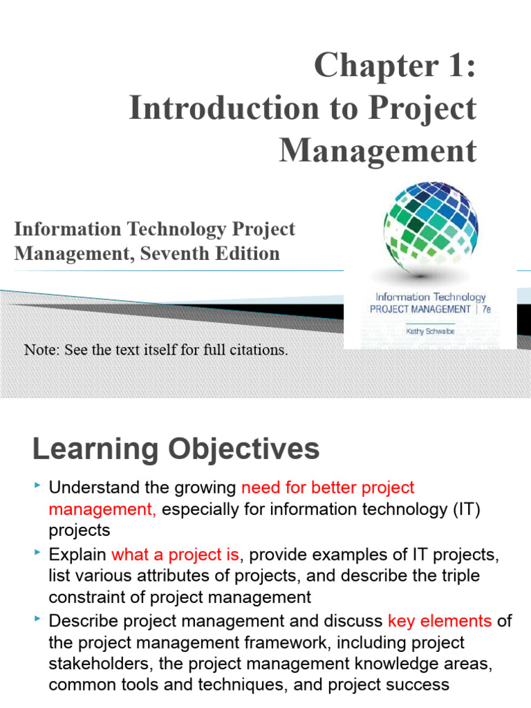 Chapter 01 | PDF | Project Management | Application Software