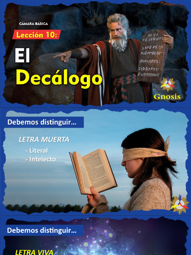 LECCION 10 - El Decálogo | PDF