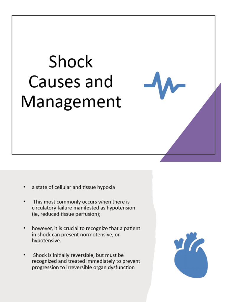 Shock | PDF | Shock (Circulatory) | Heart
