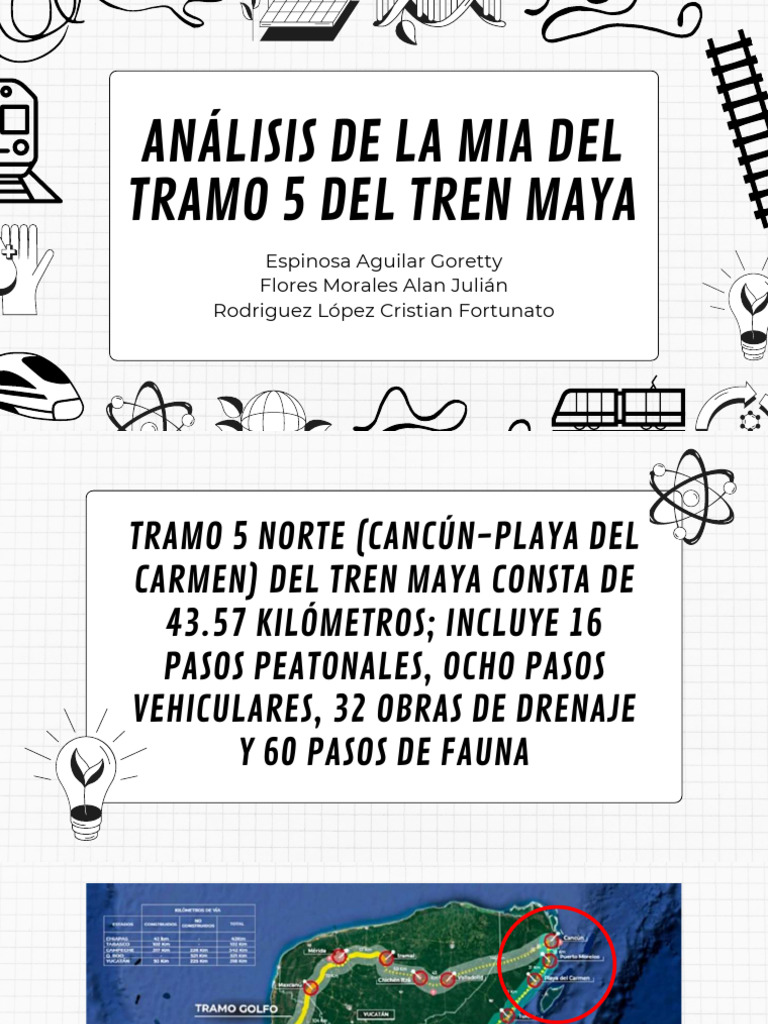 Análisis MIA Tramo 5 Tren Maya | PDF | Entorno natural | Agua