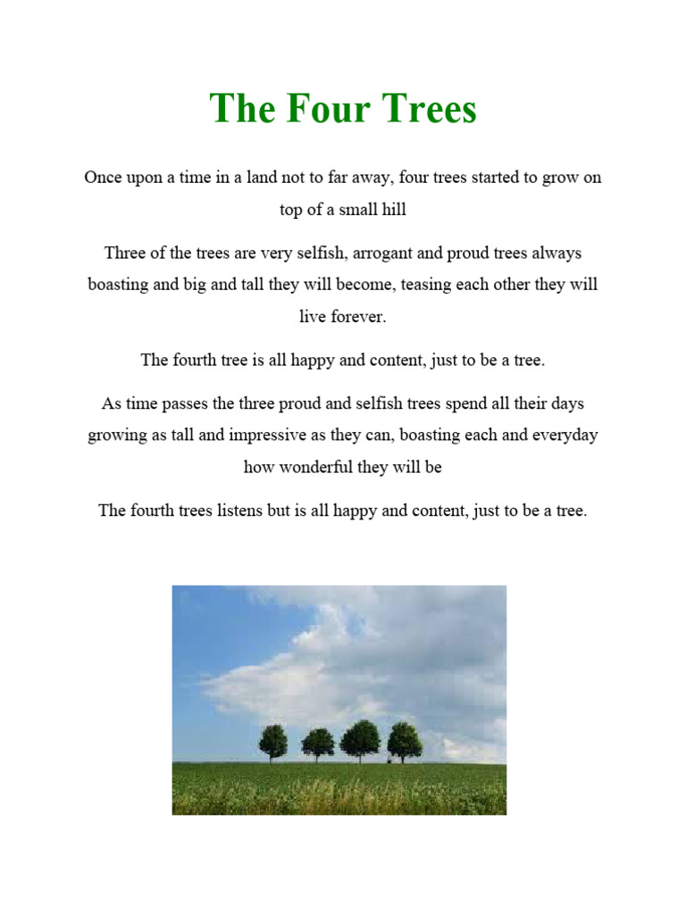 The Four Trees | PDF