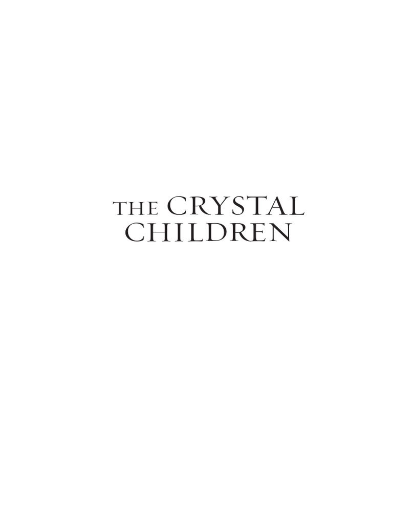 The Crystal Children | PDF