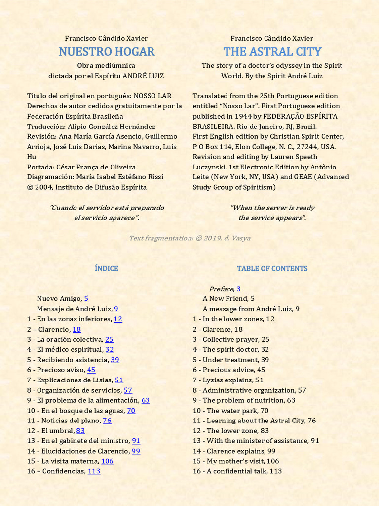 Nuestro Hogar (Spanish-English) | PDF | Creencia religiosa y doctrina