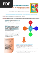 Qar Strategy Handout | PDF | Reading Comprehension | Question