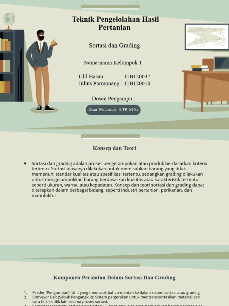 Kelompok 1 Sortasi Dan Grading | PDF