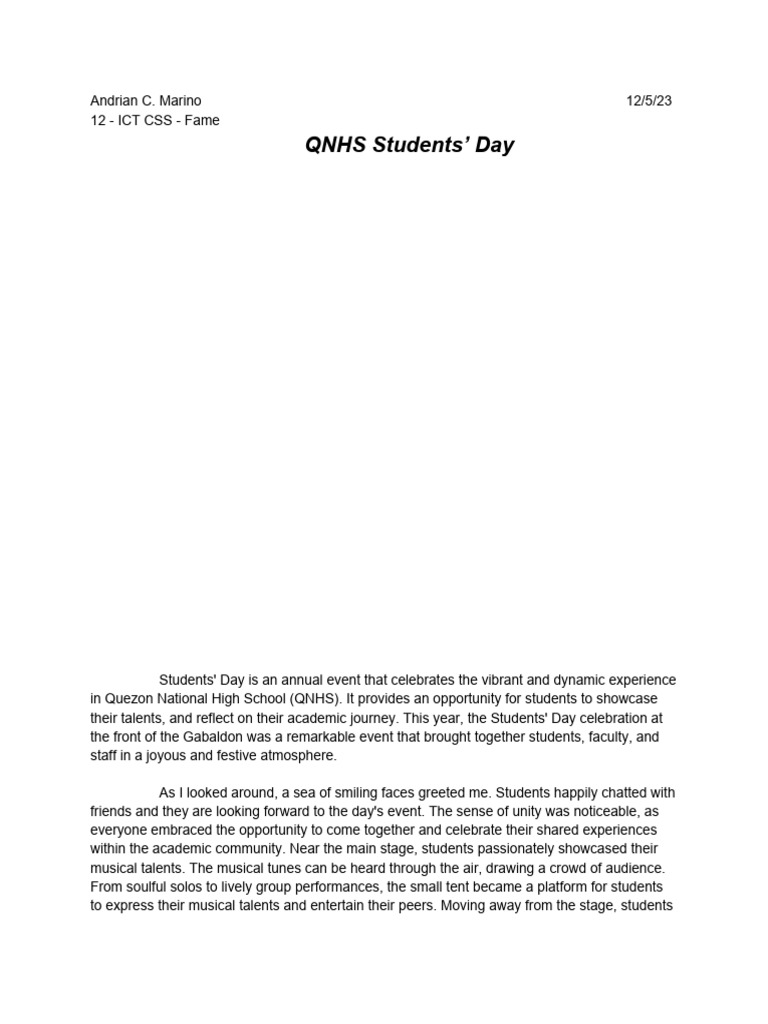 Narrative Report PHilo | PDF